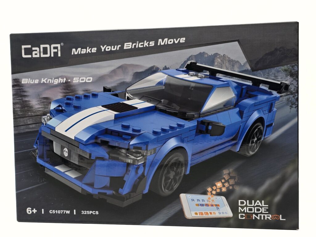 Remote Control Lego Blocks Construction Car - Mustang